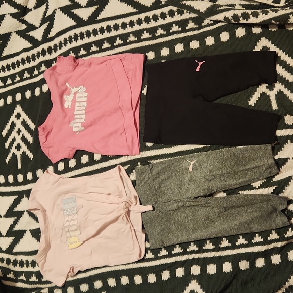 Puma | Matching Sets | 2 24 Months Baby Girl Puma T Shirtspants Outfits ...